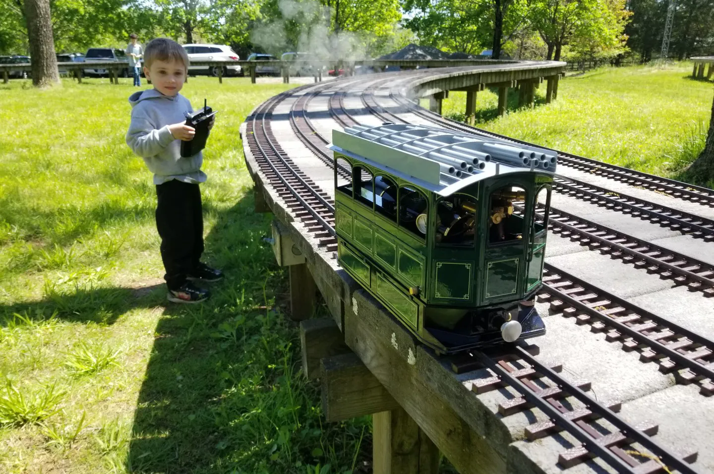 Steam Over Spencer: A Live Steam Model Train Event | NC Transportation ...