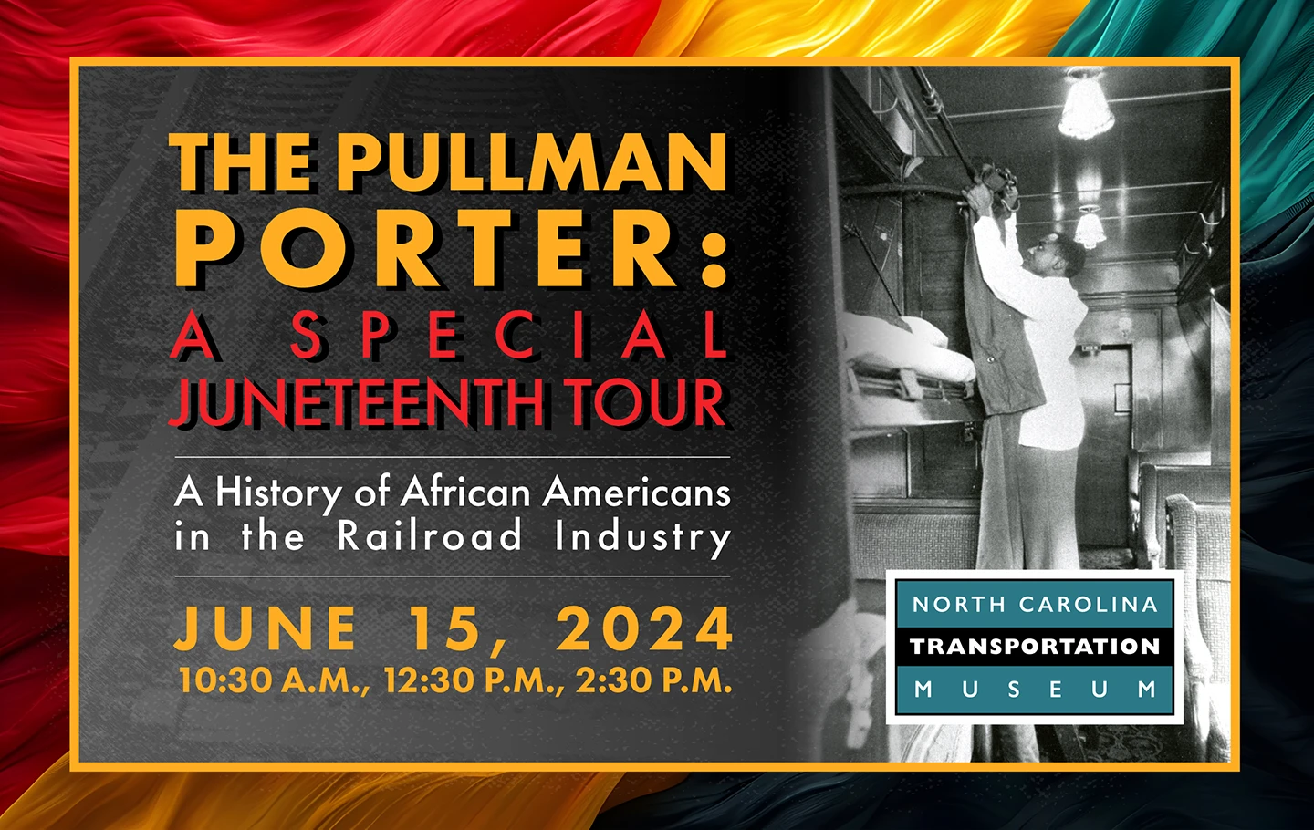 The Pullman Porter: A Special Juneteenth Tour at the N.C. Transportation Museum | NC ...