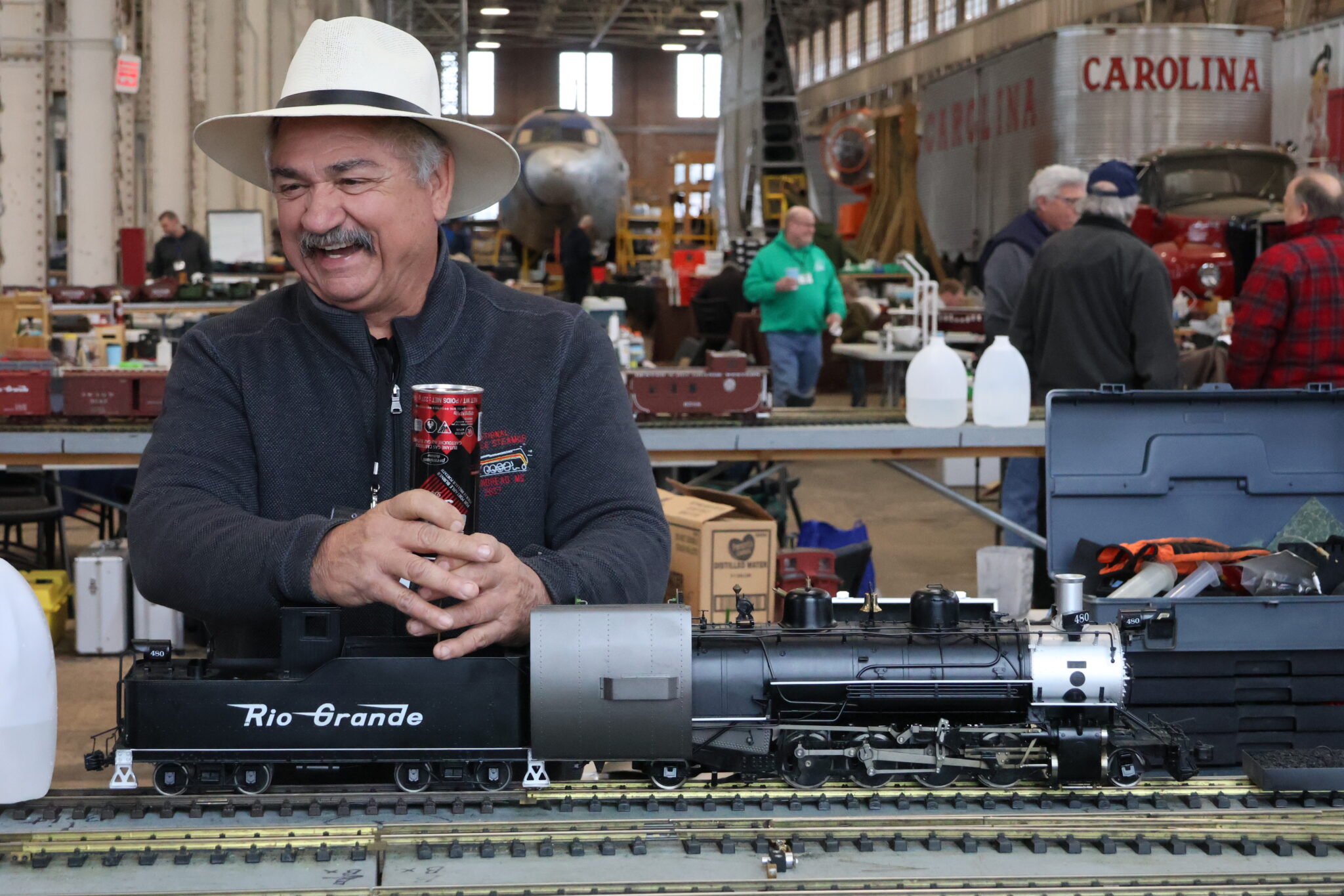 Steam Over Spencer: A Live Steam Model Train Event | NC Transportation ...
